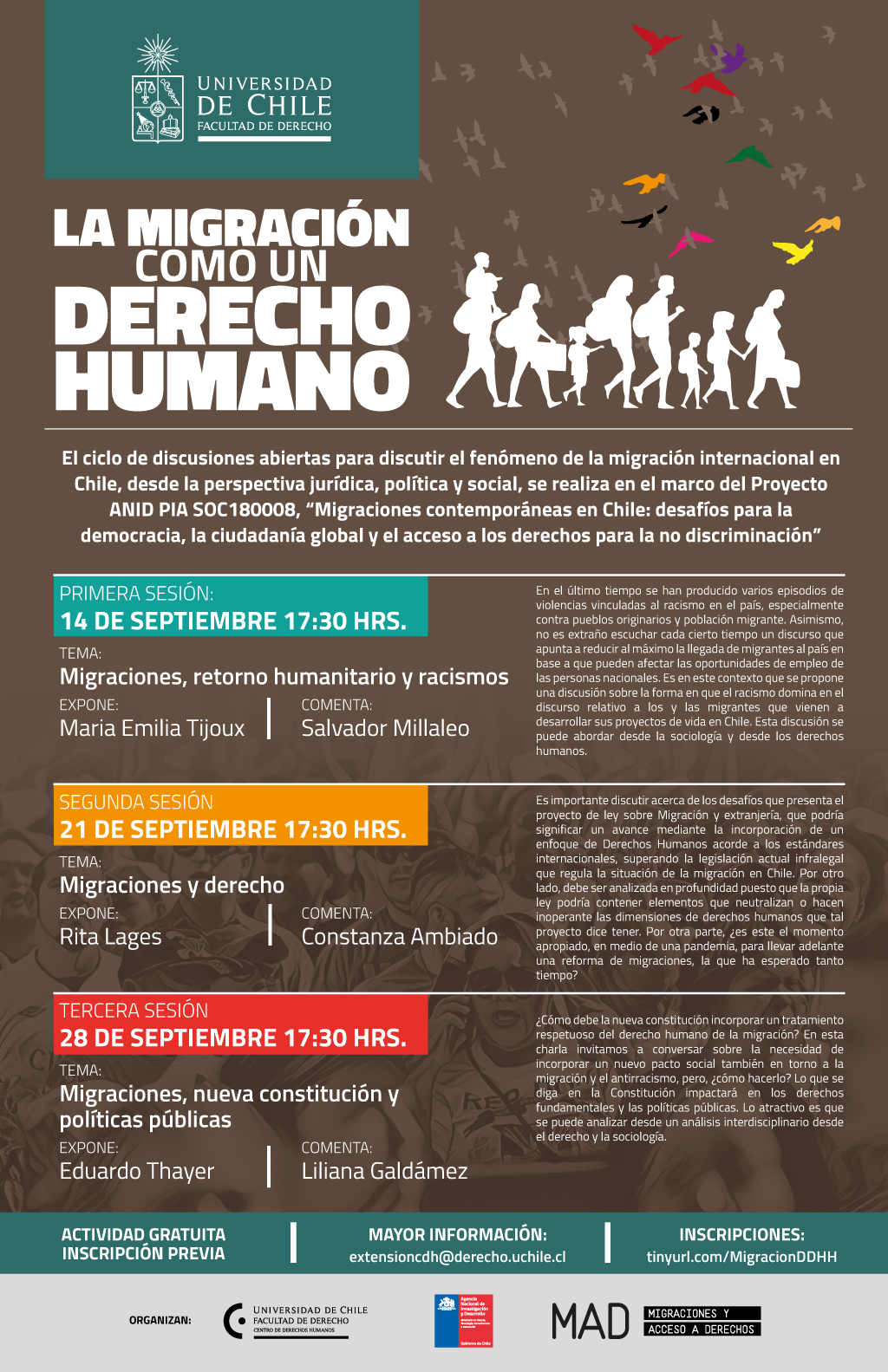 Ciclo La Migración Como Un Derecho Humano Facultad De Derecho